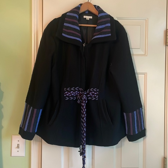 carson | Jackets & Coats | Super Cute Black Coatjacket With Great ...